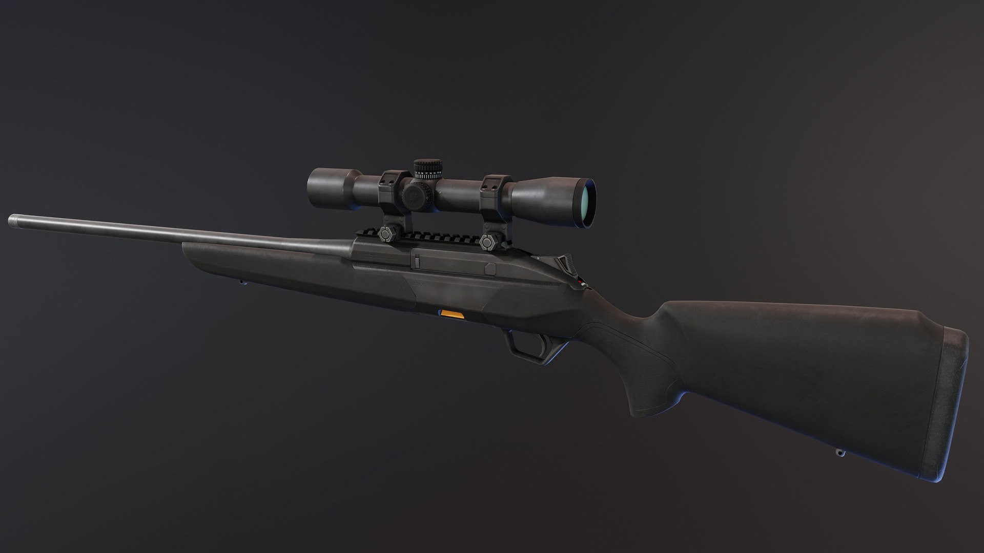 BRX1 Rifle Model - TurboSquid 2332811