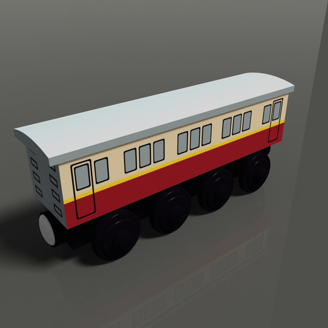 Maya Toy Trains Pack 01