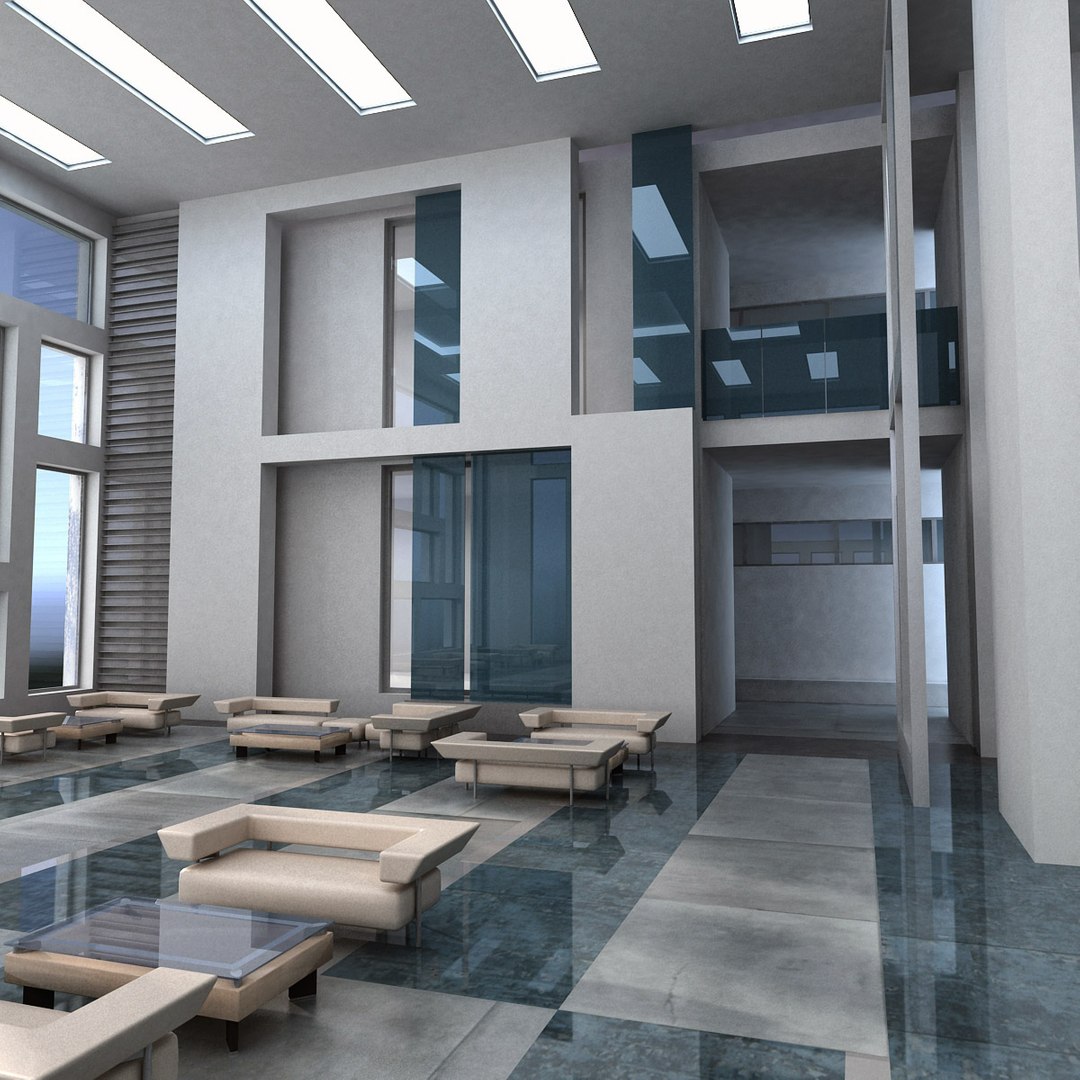 Modern Interior 3d Model