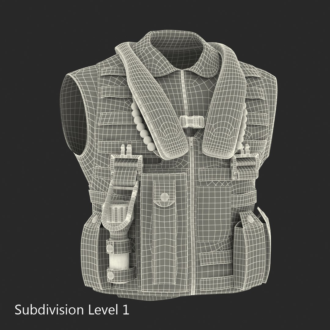 3D vests 2 - TurboSquid 1169161