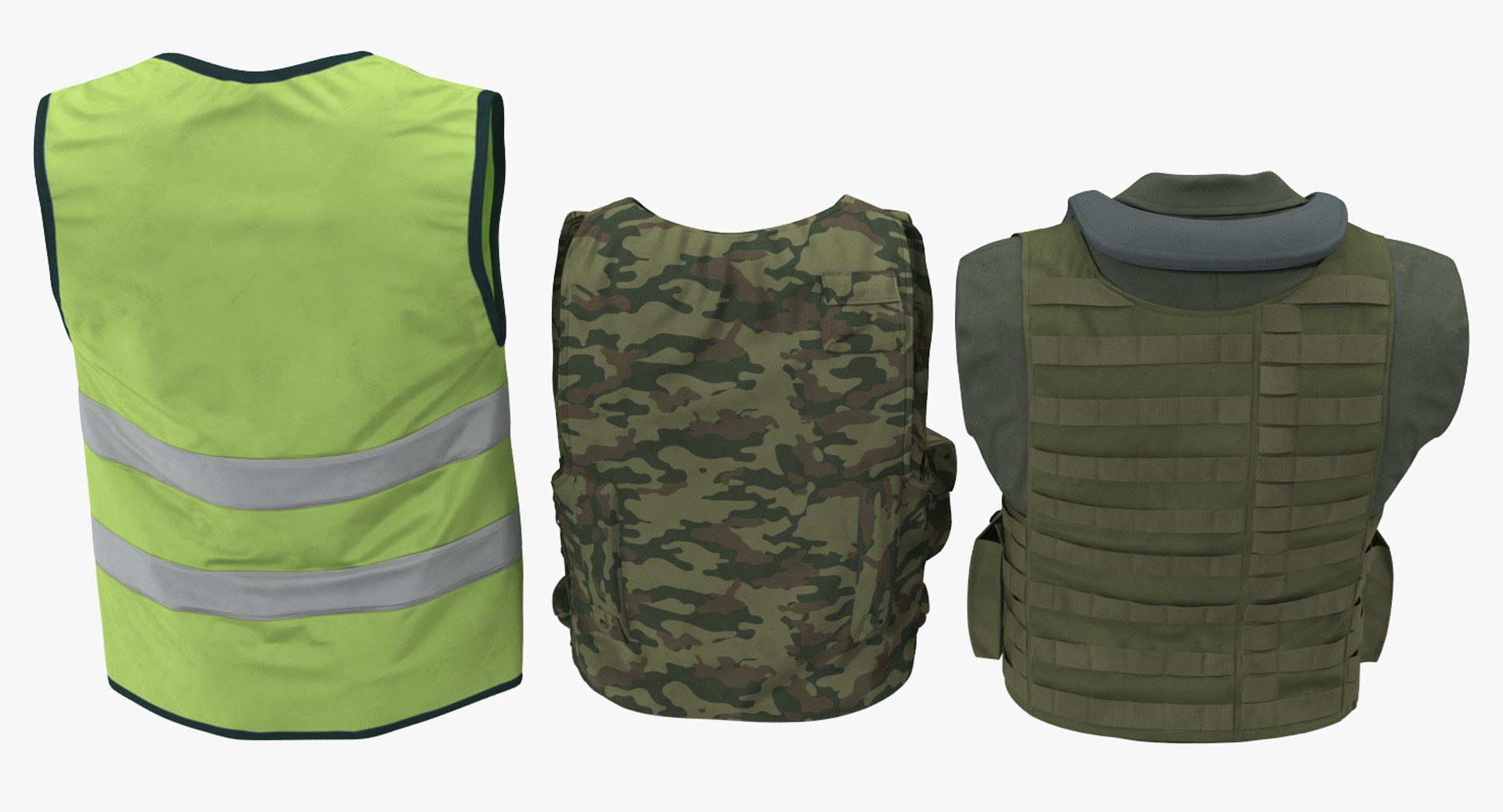 3D vests 2 - TurboSquid 1169161