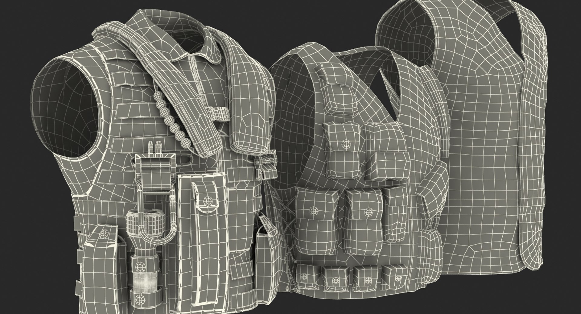 3D vests 2 - TurboSquid 1169161