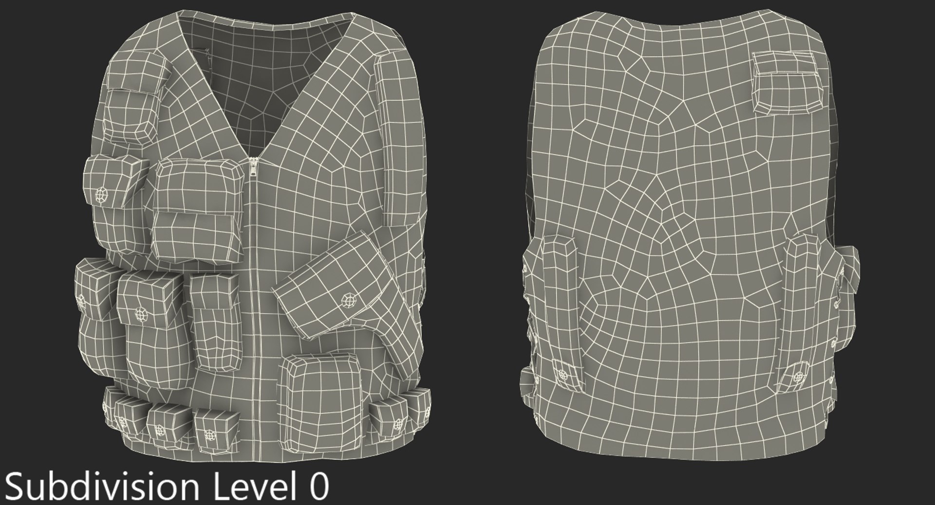 3D vests 2 - TurboSquid 1169161