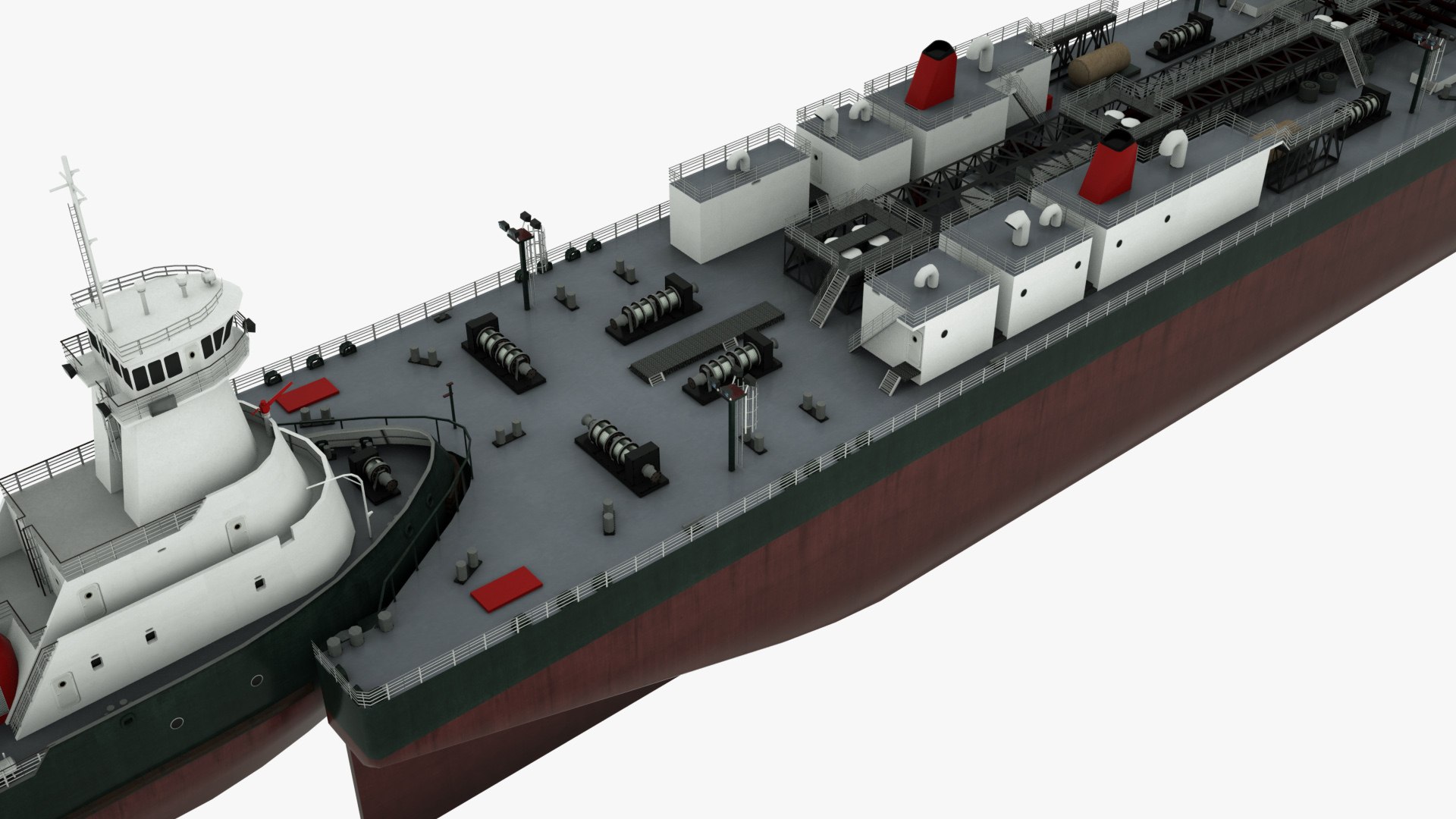 3D tanker oil vessel ship model - TurboSquid 1655100
