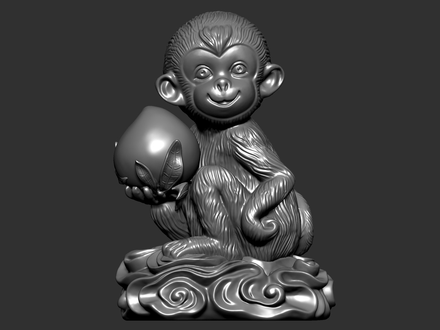 3D Monkey - TurboSquid 2169422
