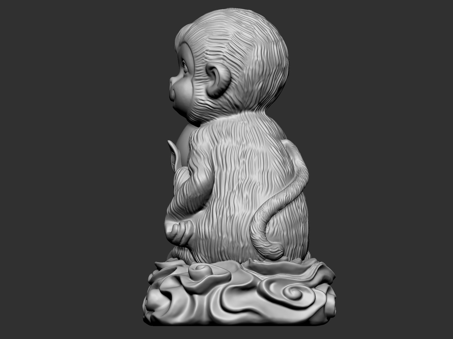 3D Monkey - TurboSquid 2169422