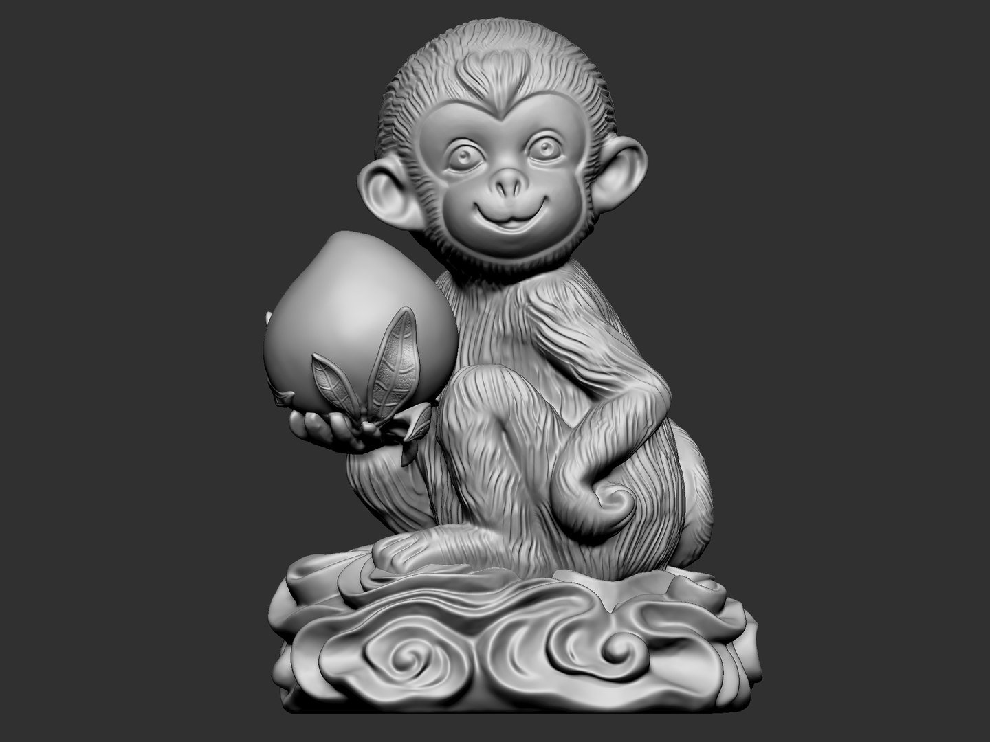 3D Monkey - TurboSquid 2169422
