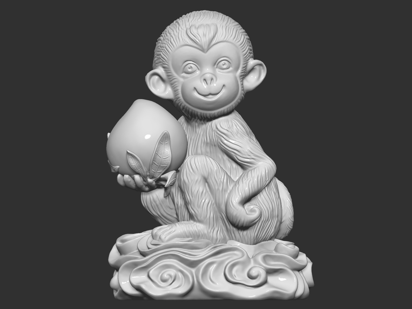 3D Monkey - TurboSquid 2169422