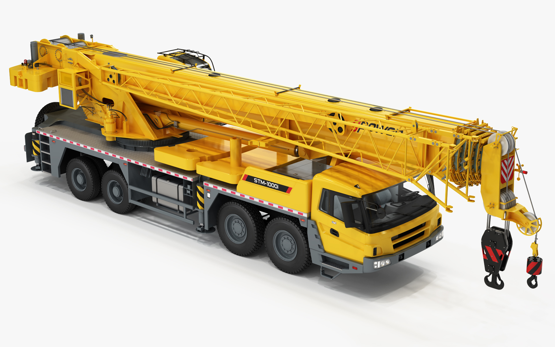 modelo 3d Grúa móvil genérica v1 - TurboSquid 2286539