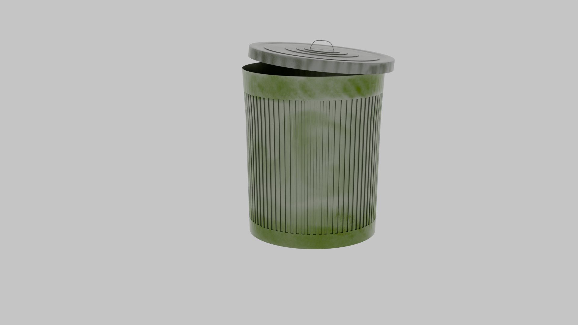 Dirty Trash Can 3D Model - TurboSquid 2421710