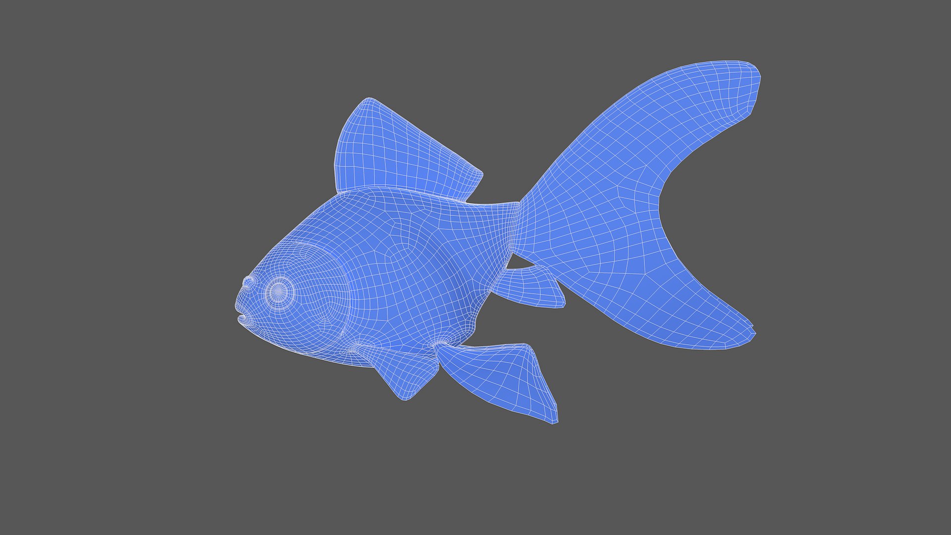 Fishbowl Glass Goldfish Veiltail Fish Collection 8K 3D - TurboSquid 1863489