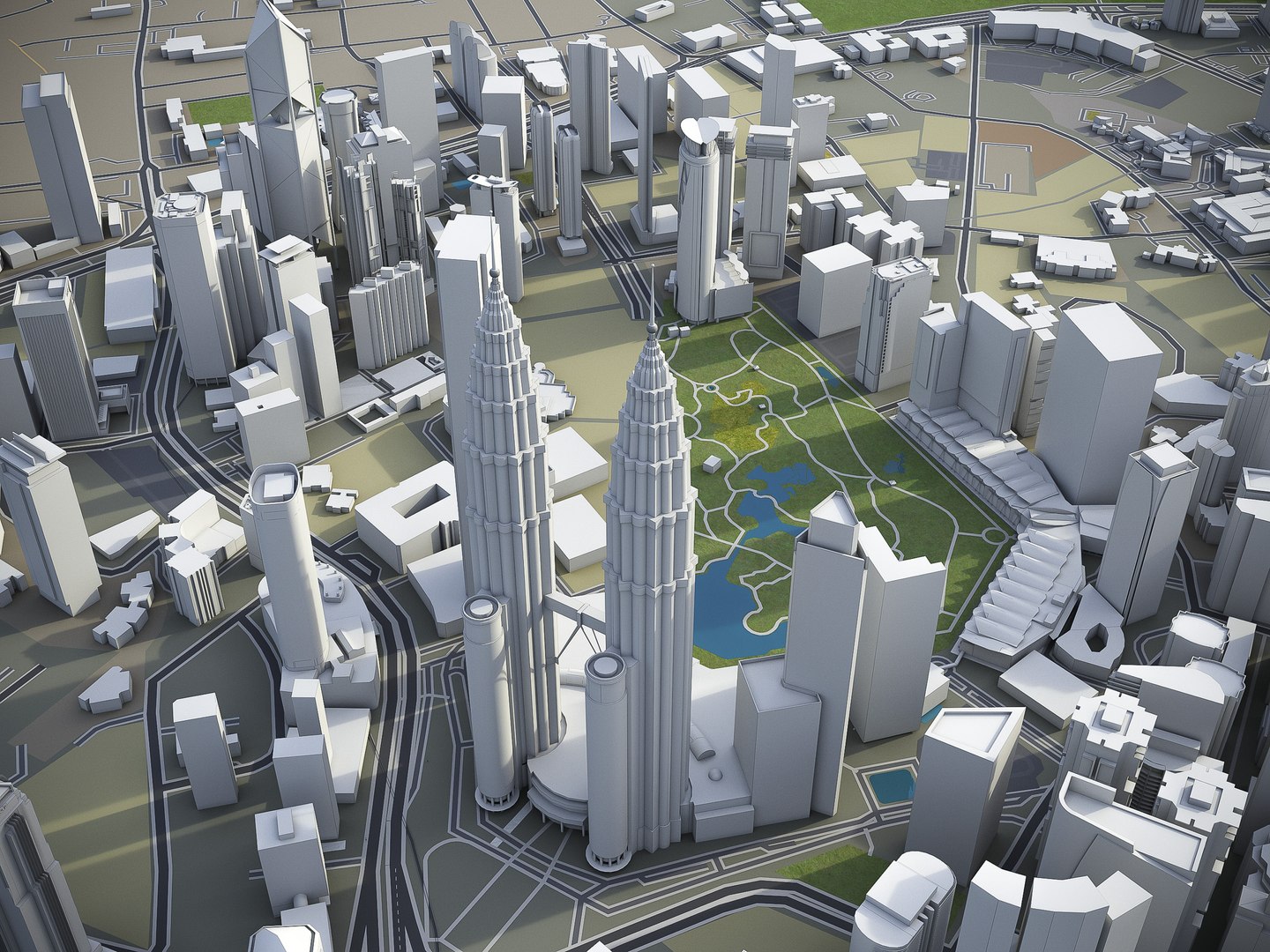 Kuala Lumpur 3D Model - TurboSquid 1334472