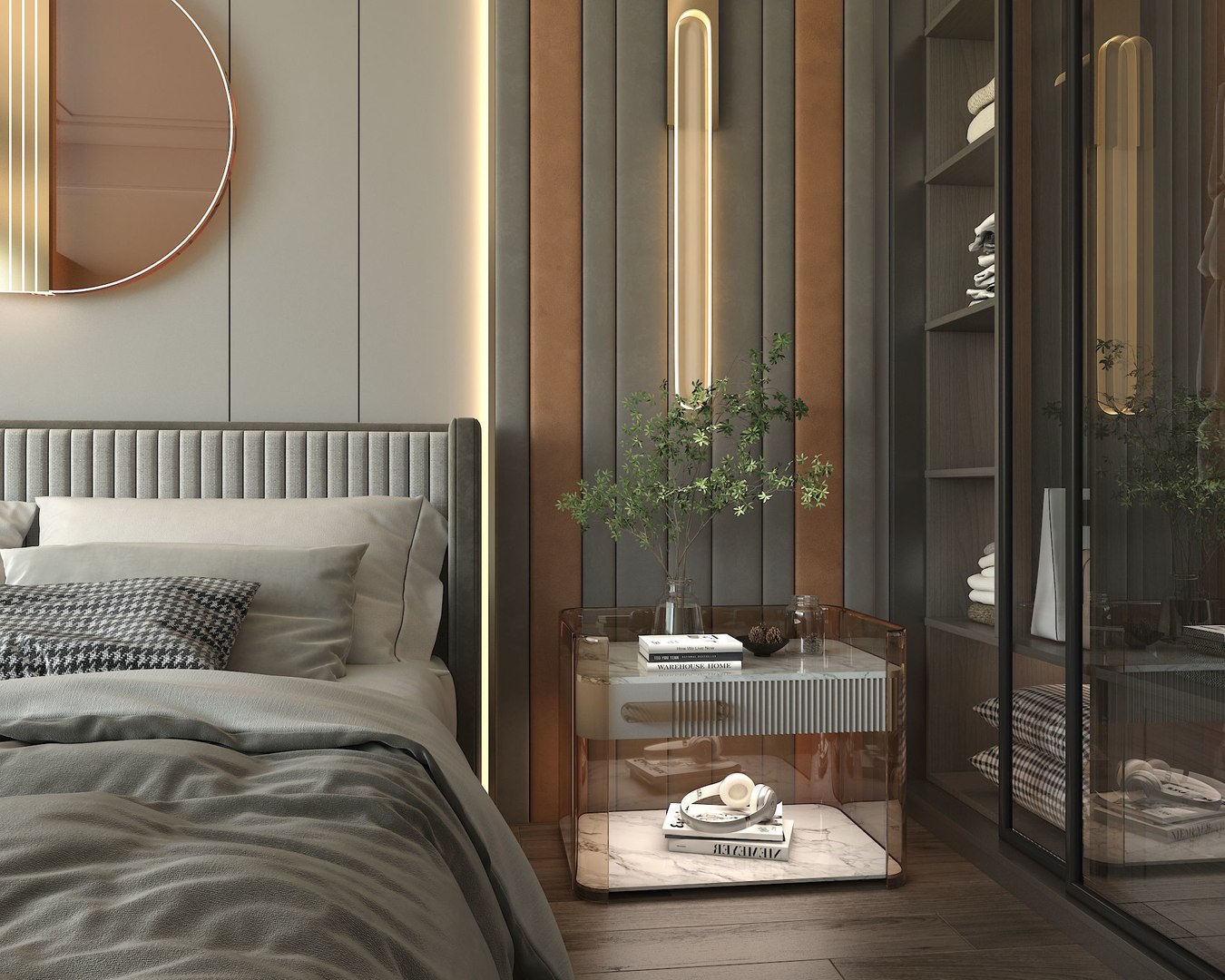 3D Modern Bedroom Scene 34 - TurboSquid 2274764
