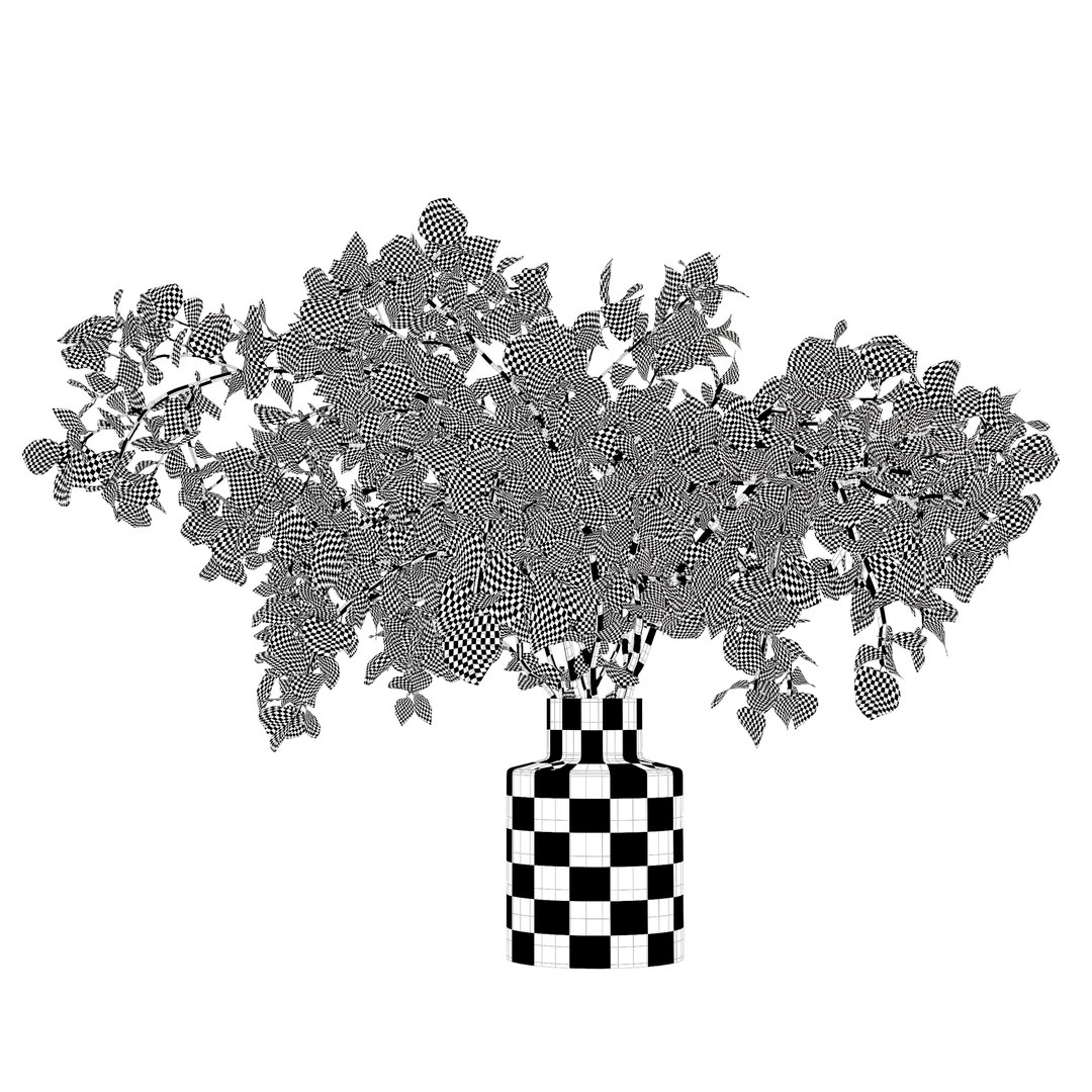 3D Branches in a vase 020 - TurboSquid 2083756