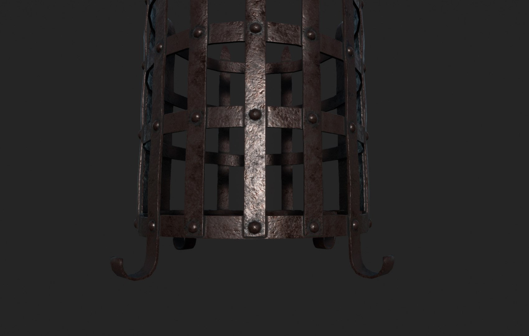 3D medieval brazier model - TurboSquid 1432466