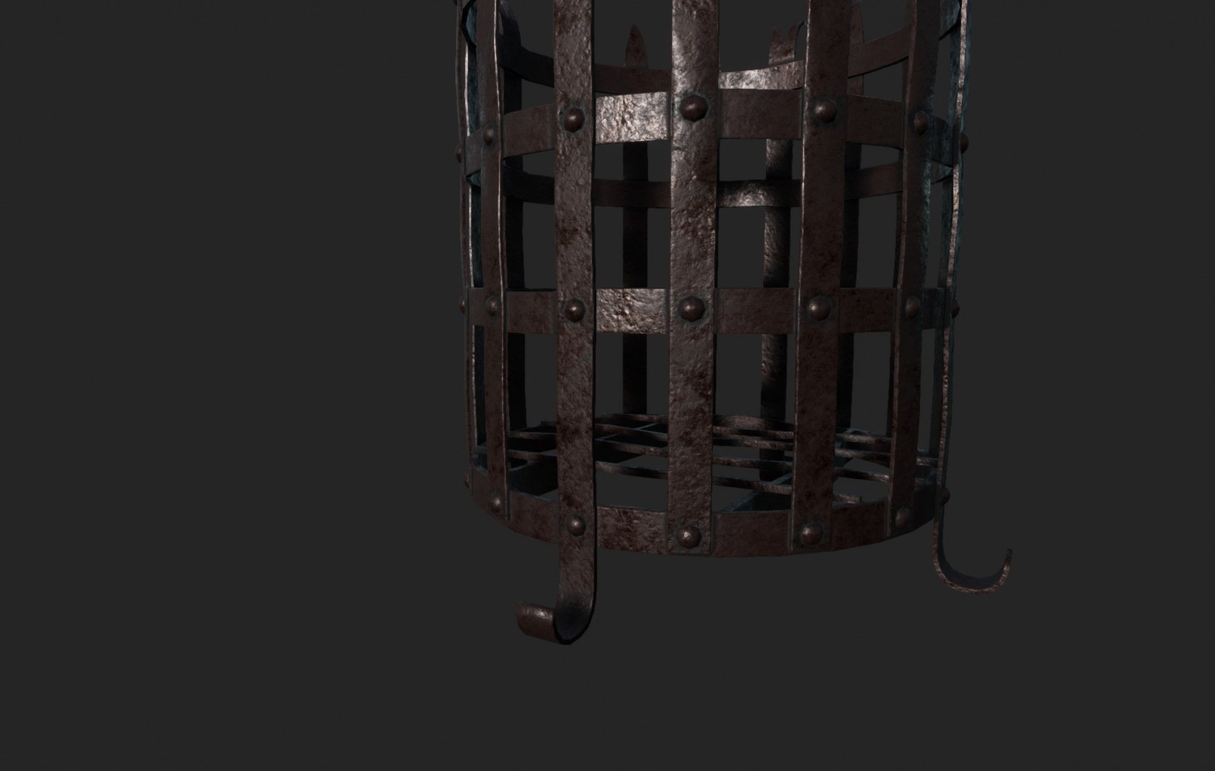 3D medieval brazier model - TurboSquid 1432466