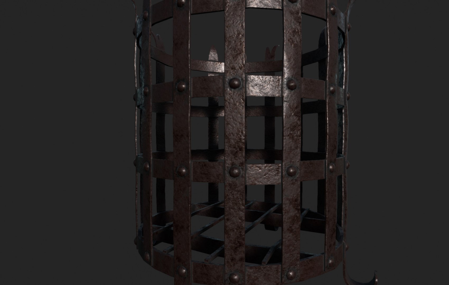 3D medieval brazier model - TurboSquid 1432466