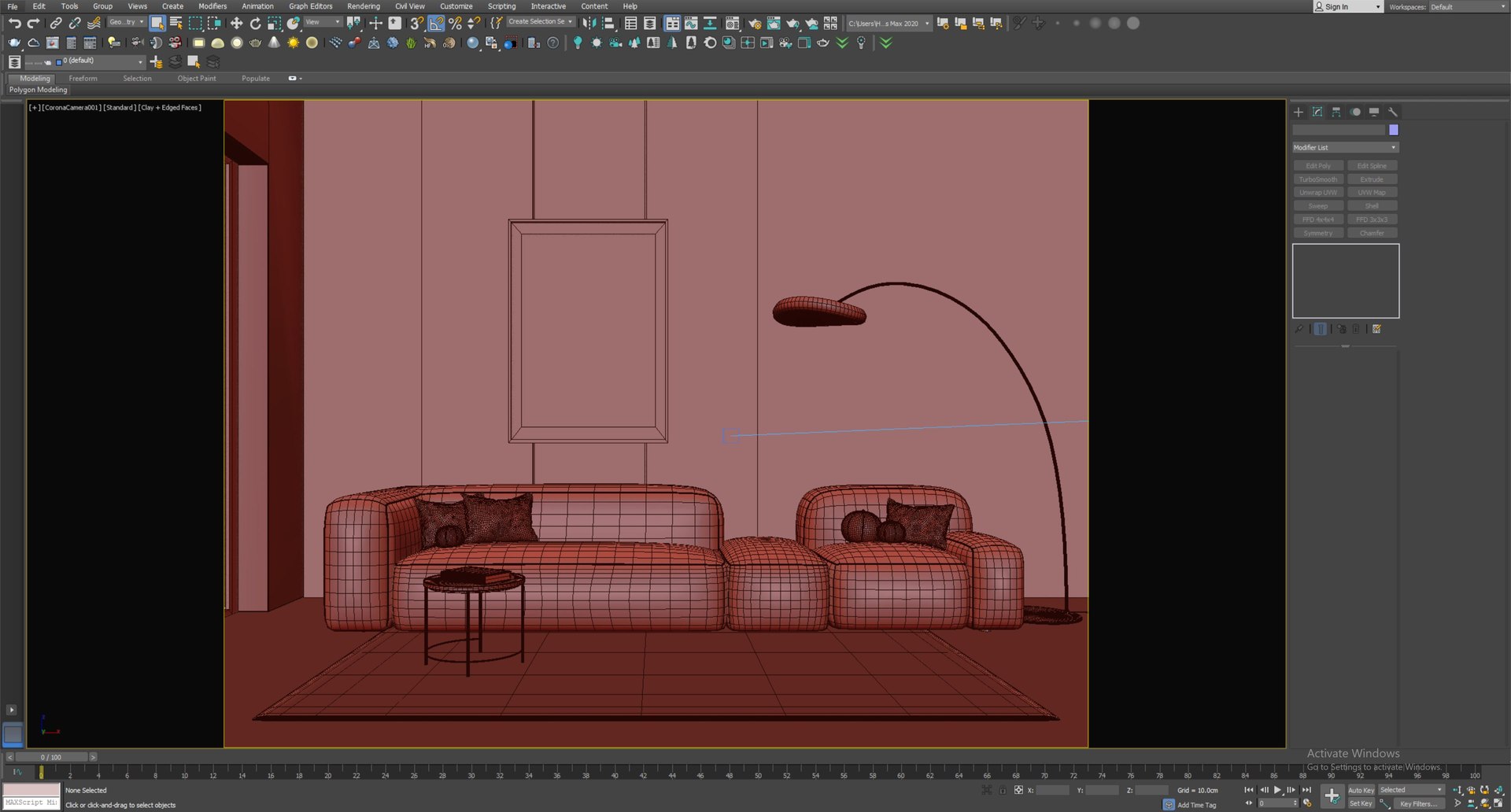 Interior Simple Scene 36 3D Model - TurboSquid 2249578