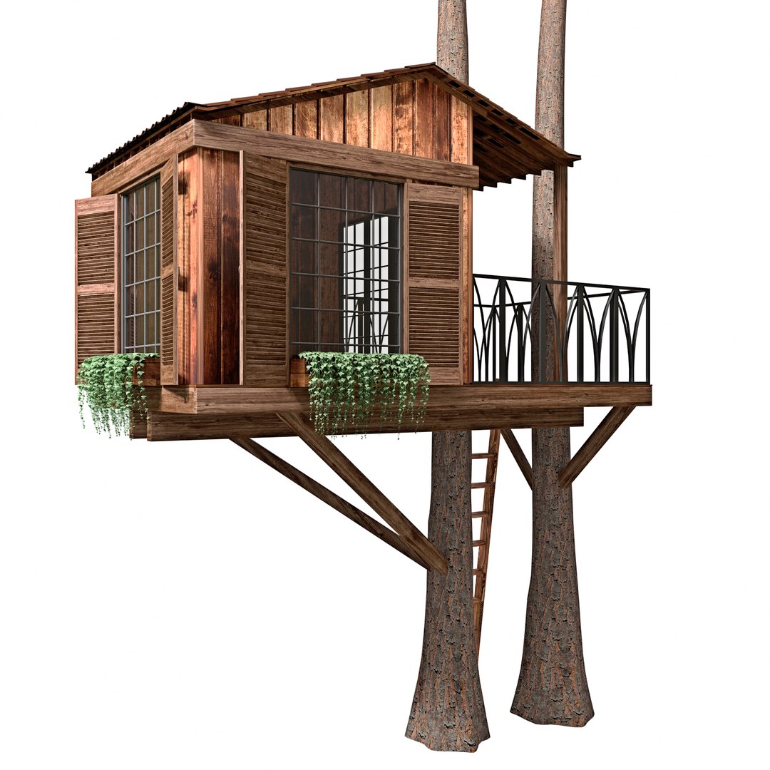 3D Tree House - TurboSquid 1592746