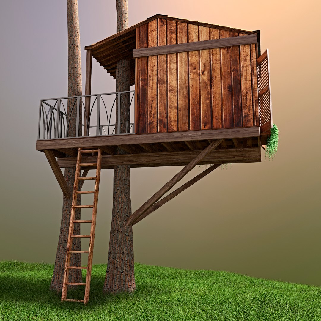 3D Tree House - TurboSquid 1592746