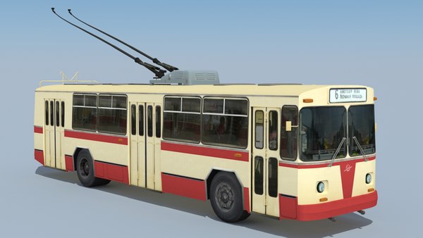 Trolleybus 3D Models for Download | TurboSquid