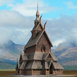 Download 3D Church Blender Models - TurboSquid