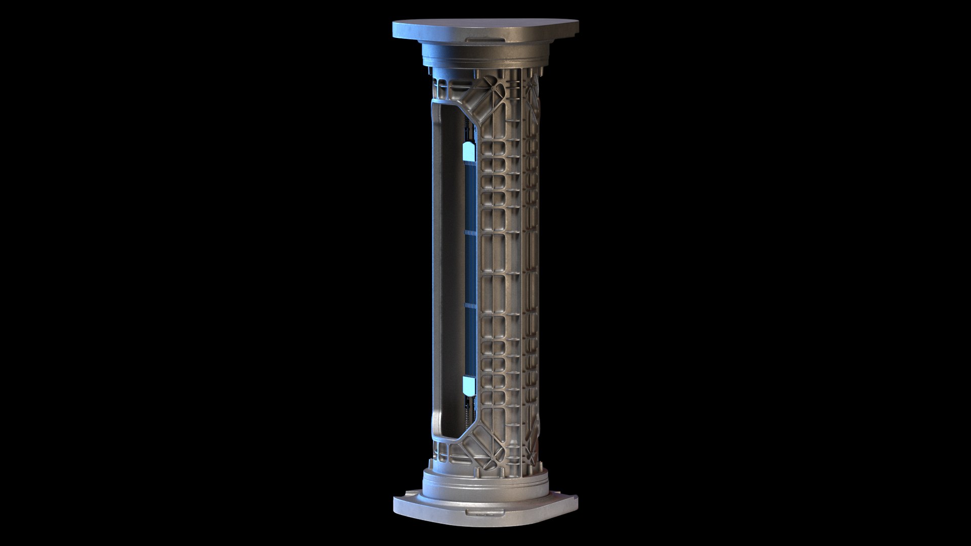 Sci-fi Nuclear Reactor 3D model - TurboSquid 2141772