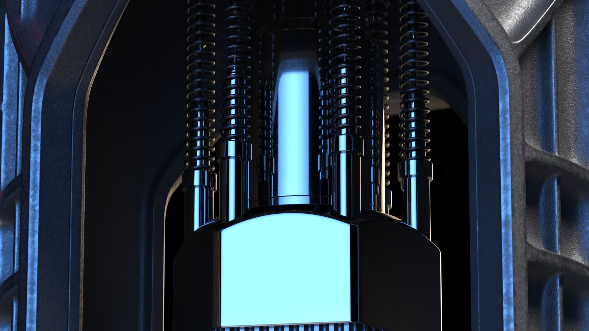 Sci-fi Nuclear Reactor 3D Model - TurboSquid 2141772