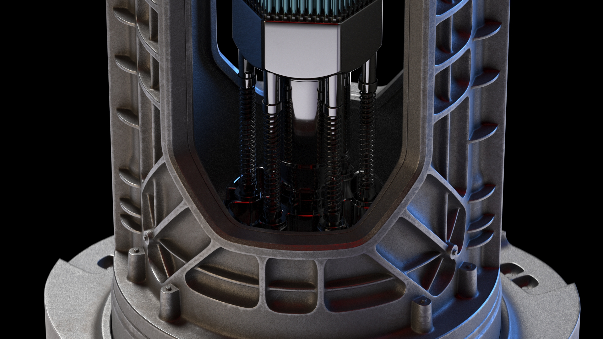 Sci-fi Nuclear Reactor 3D Model - TurboSquid 2141772