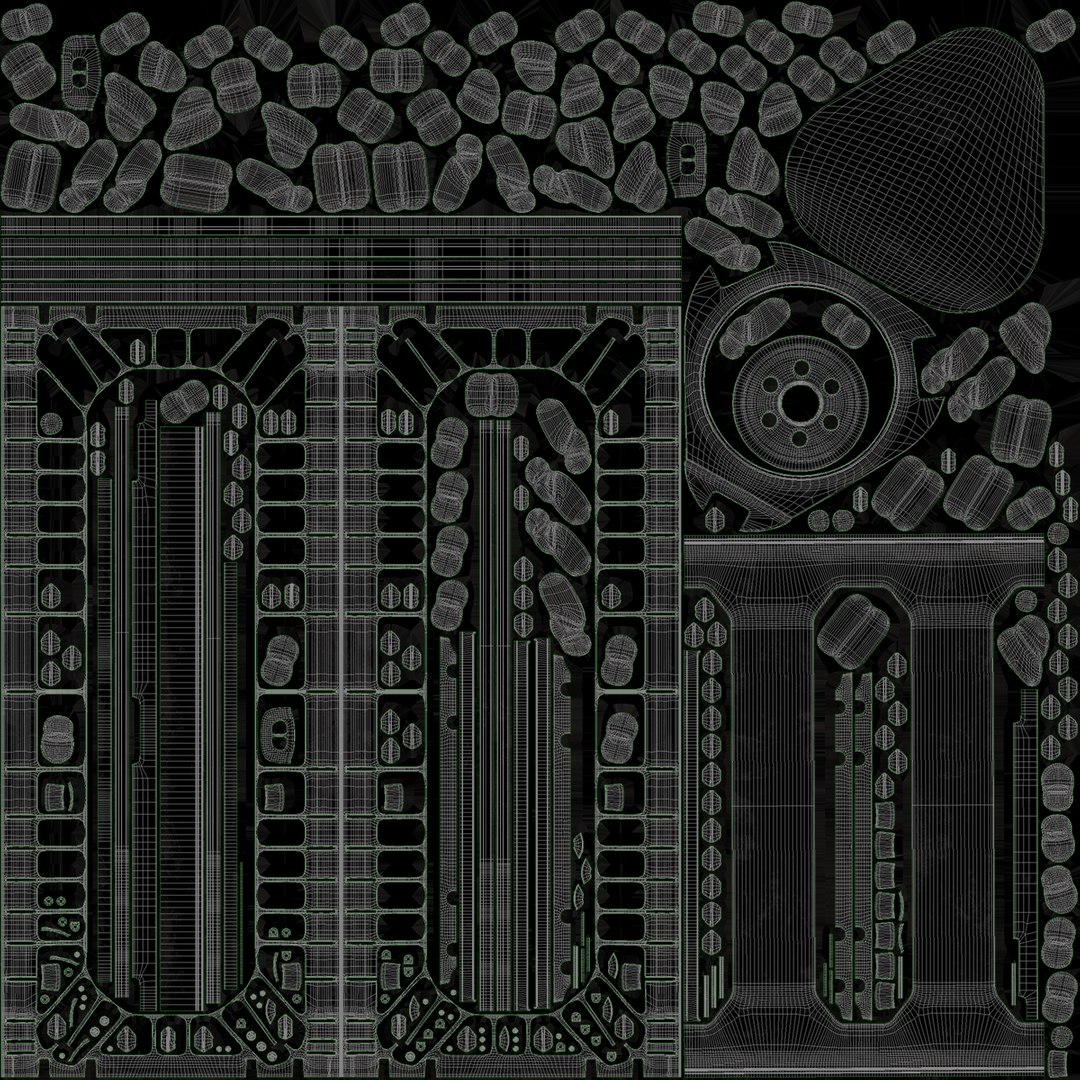 Sci-fi Nuclear Reactor 3D Model - TurboSquid 2141772