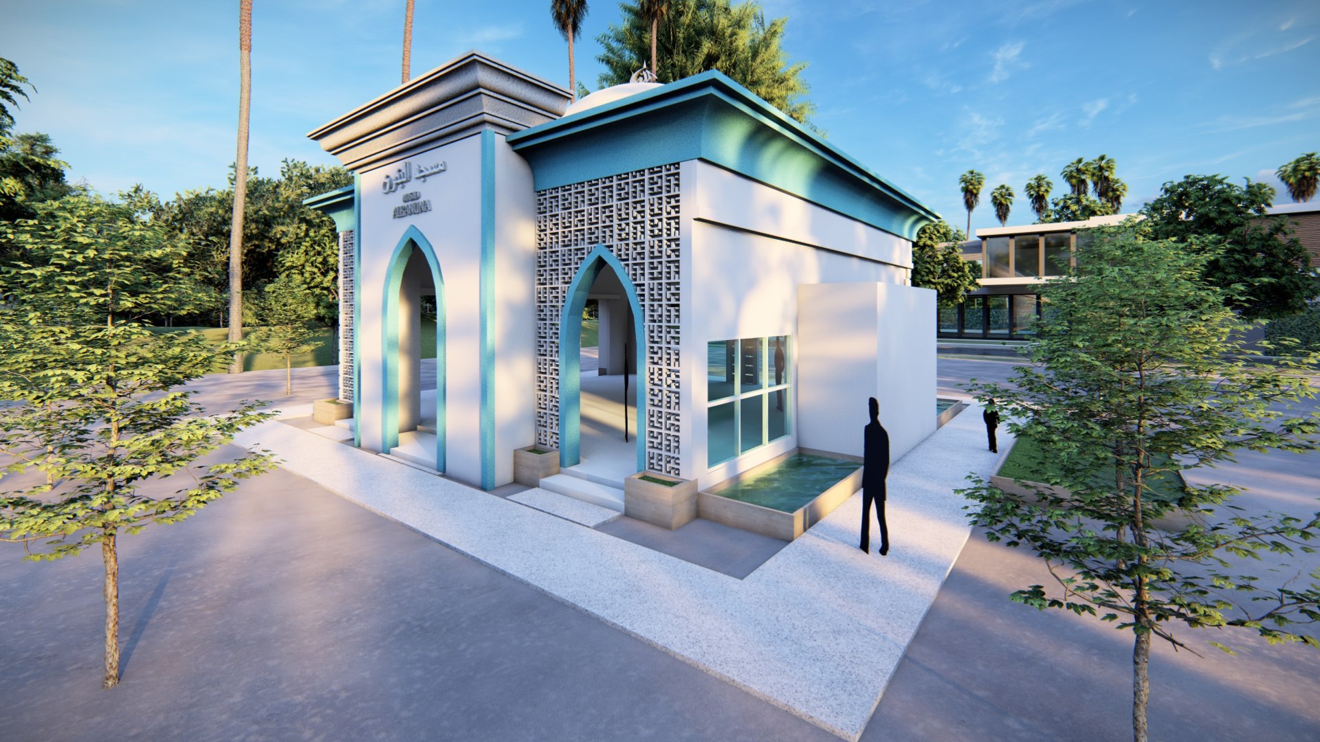 Open Mosque 3D - TurboSquid 2358482