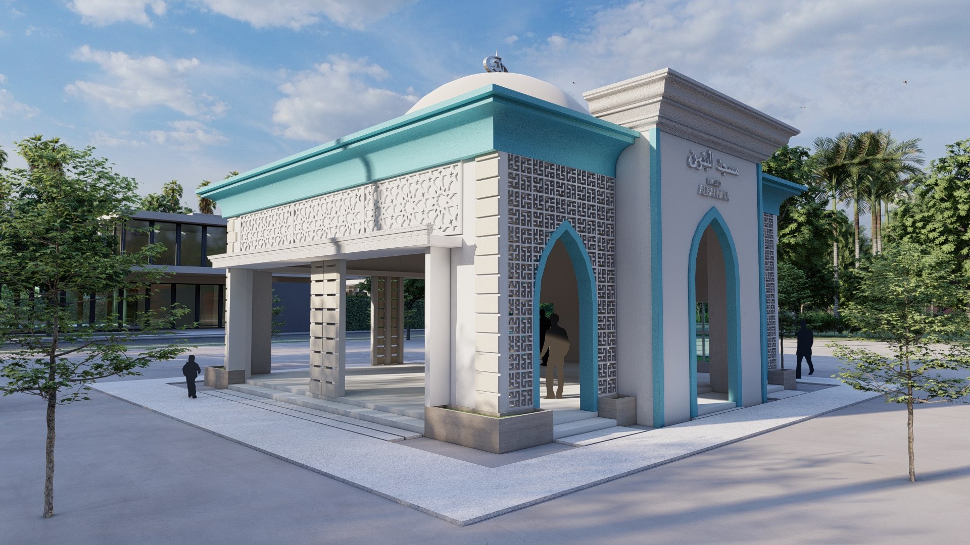 Open Mosque 3D - TurboSquid 2358482