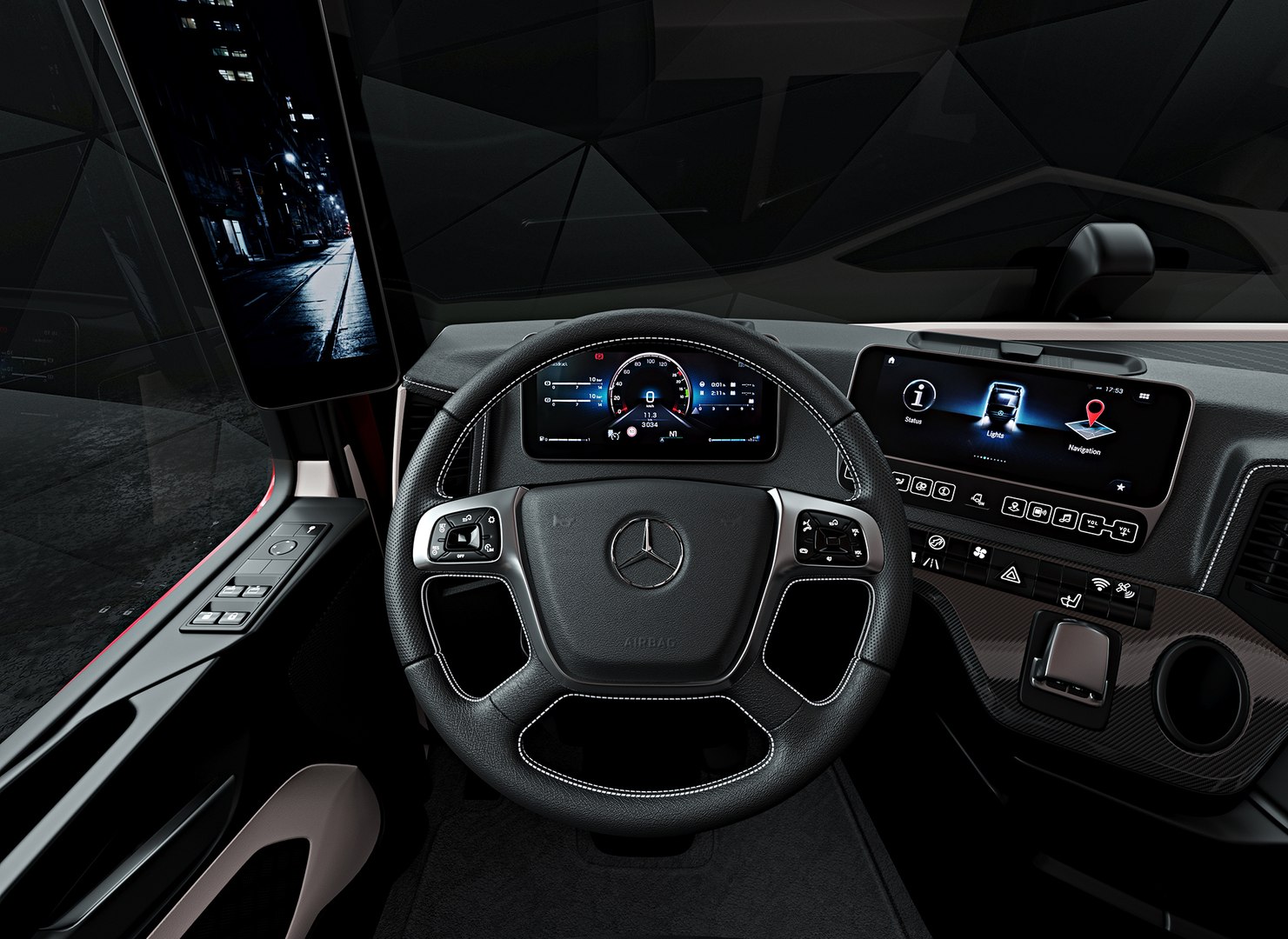 3D 2020 Mercedes-benz Actros - TurboSquid 1481003