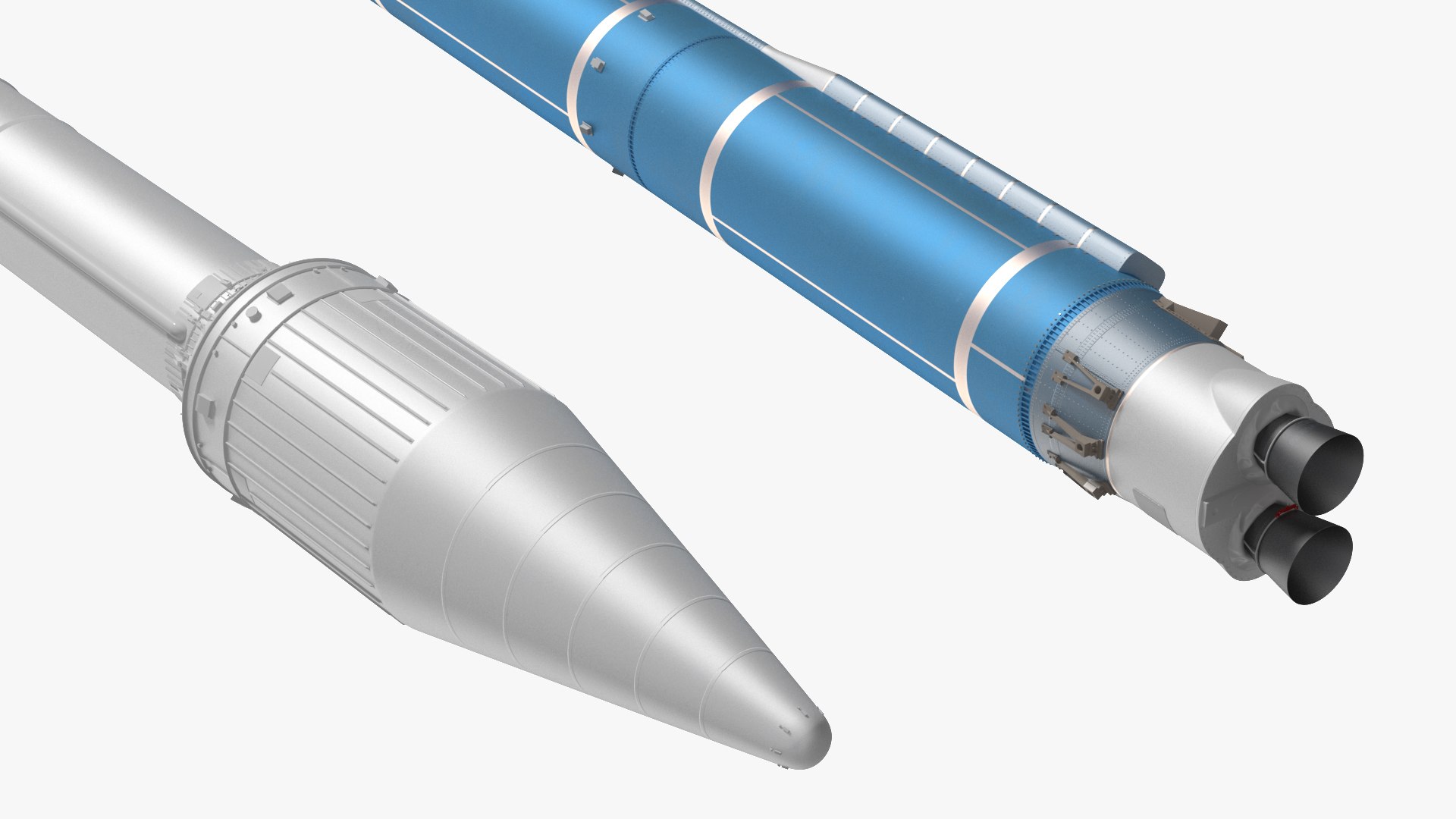 Space Launch Vehicle 3D Model - TurboSquid 1441064