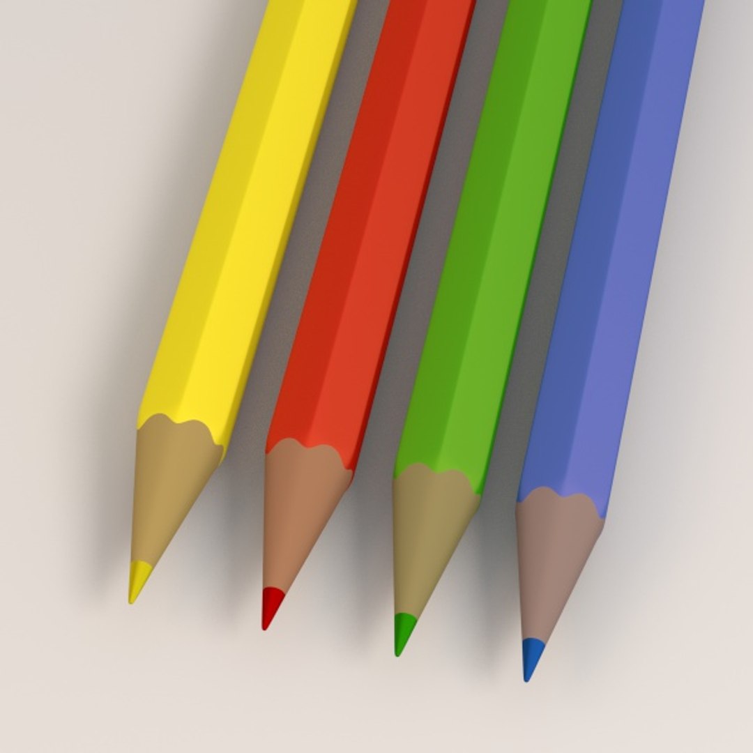 3d 3ds pencils