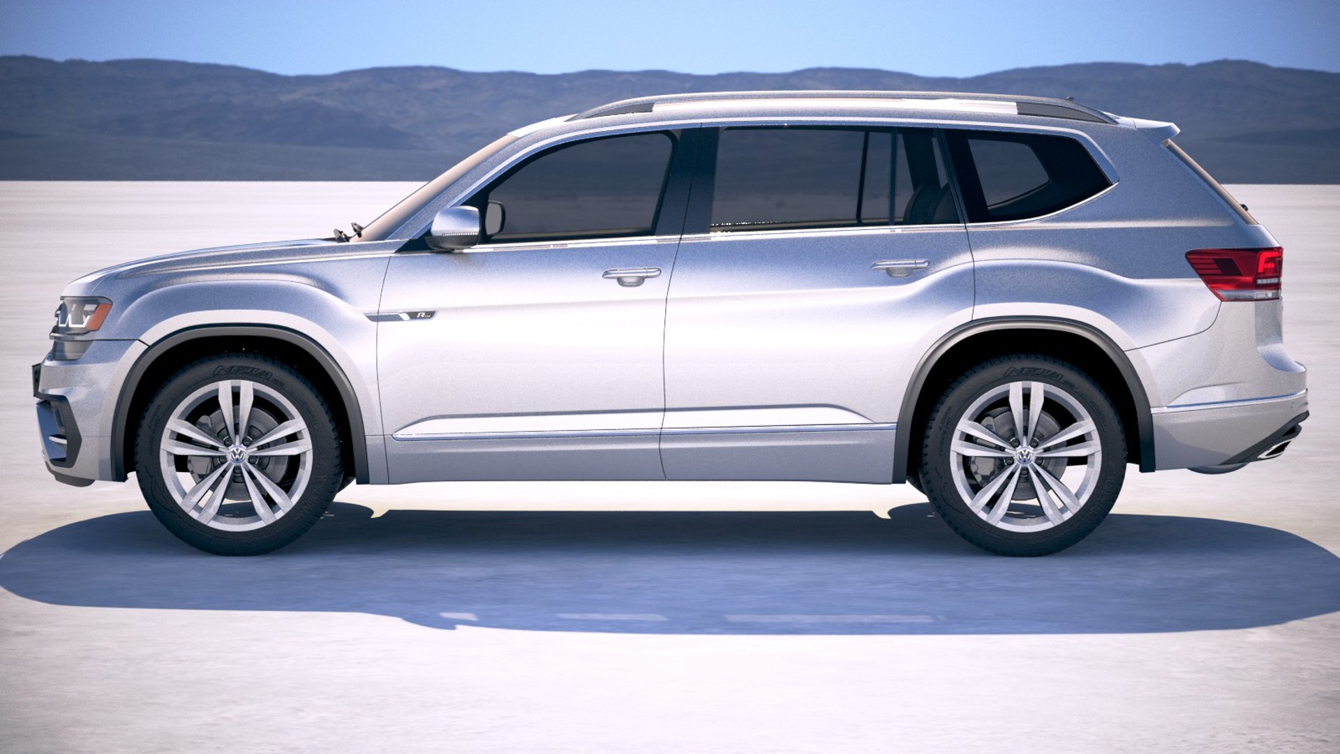 3D volkswagen atlas r-line - TurboSquid 1192007