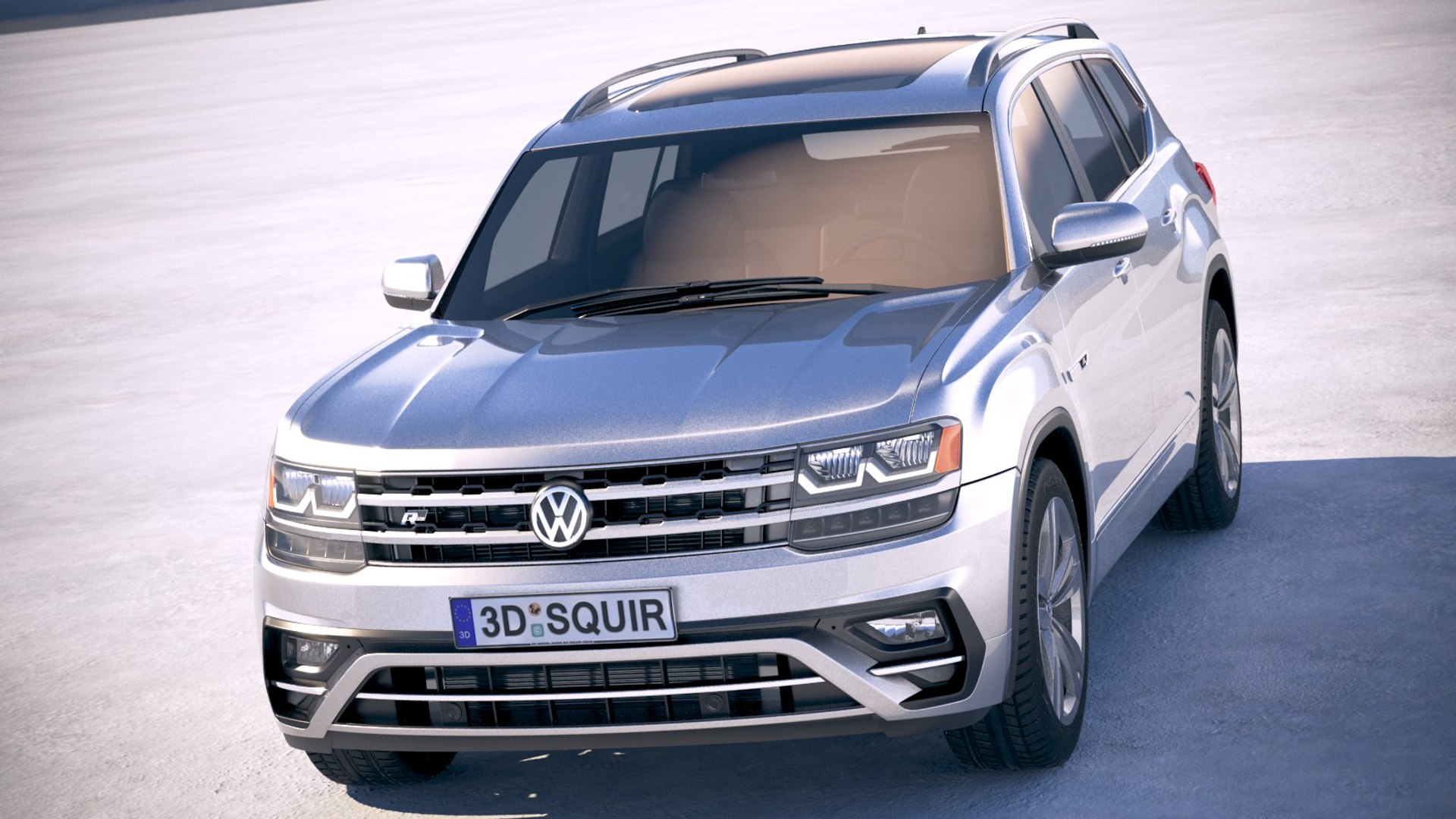 3D volkswagen atlas r-line - TurboSquid 1192007