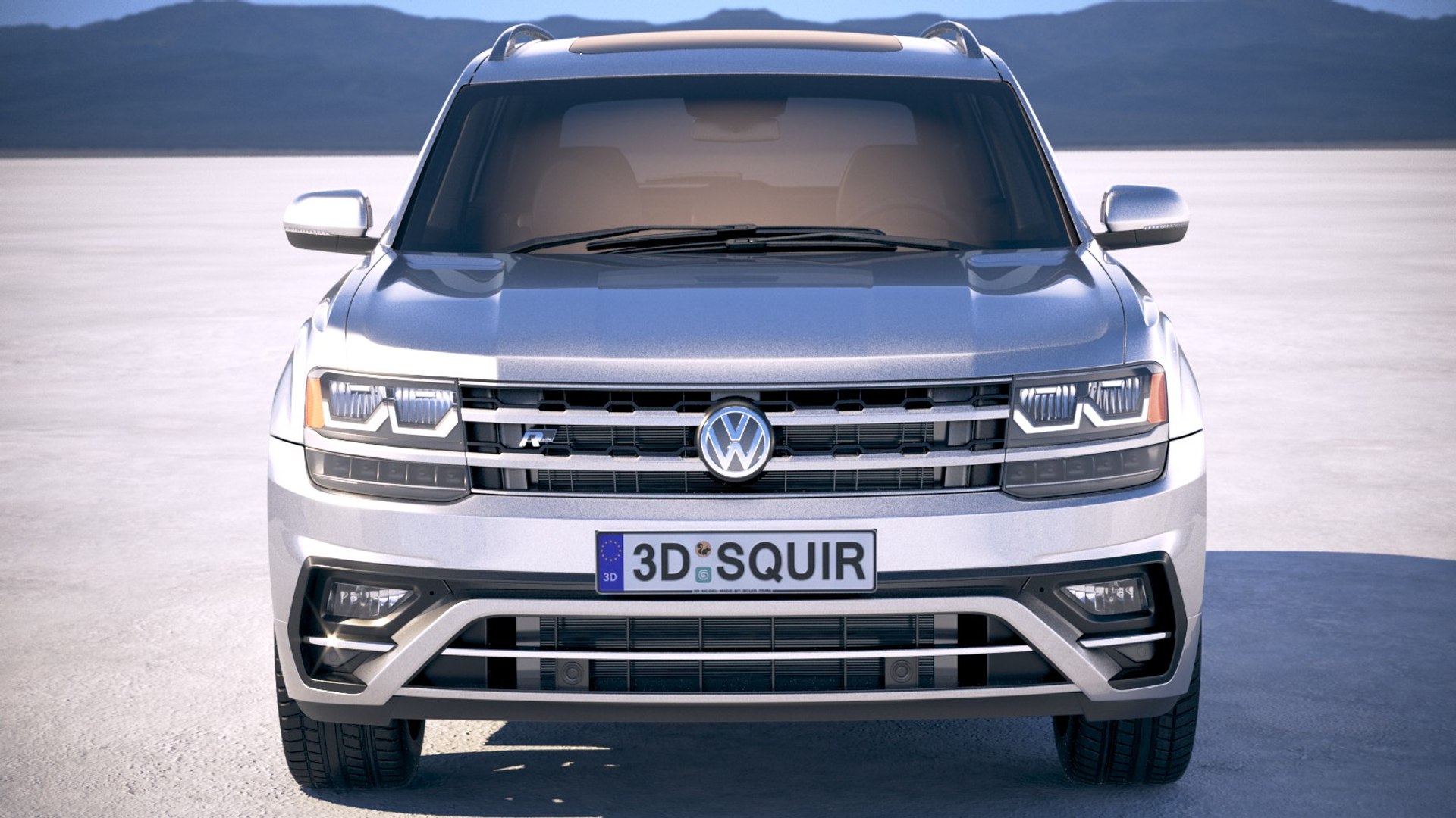3D volkswagen atlas r-line - TurboSquid 1192007