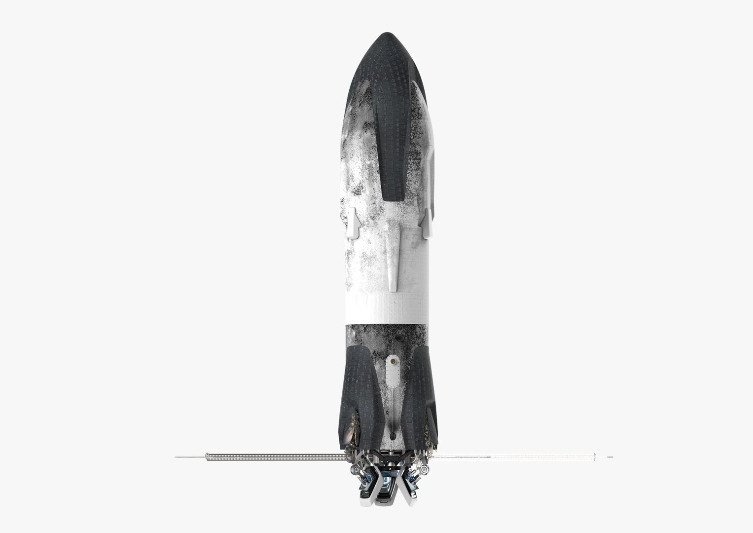 Rocket 3D Model - TurboSquid 1724883