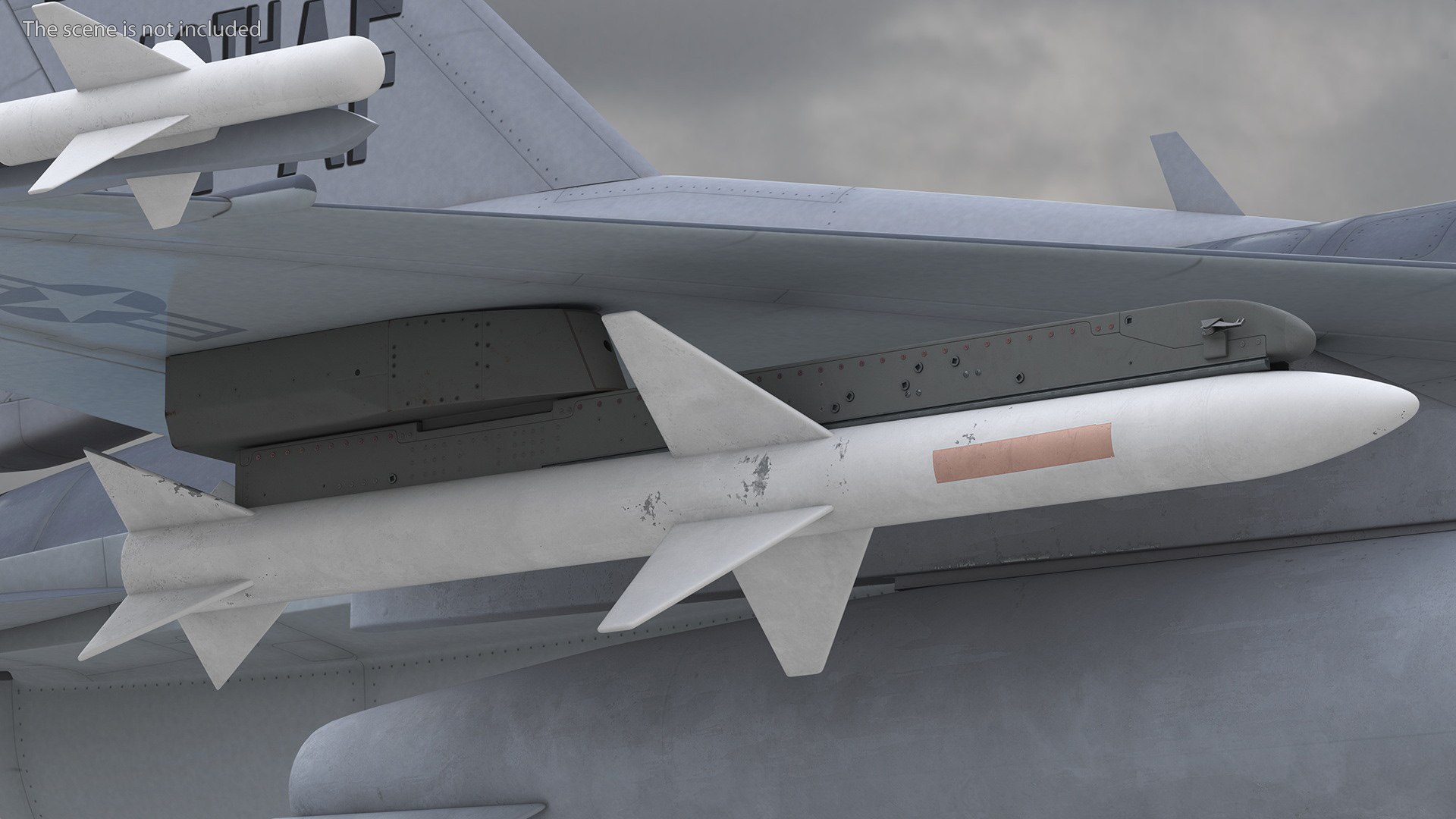 Missile Launcher With Mount 3D Model - TurboSquid 2291271