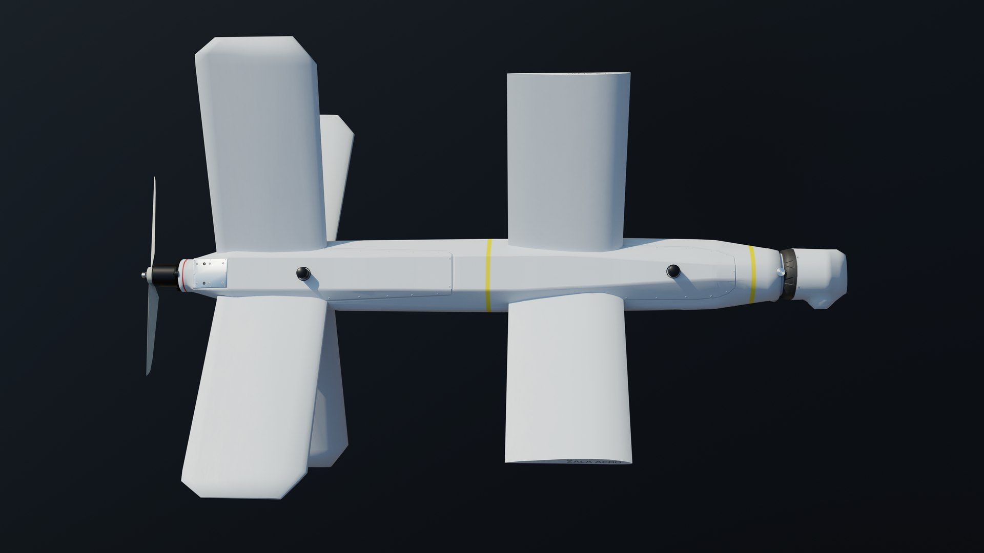 ZALA Lancet Kamikadze Drone Early Version 3D - TurboSquid 1999426