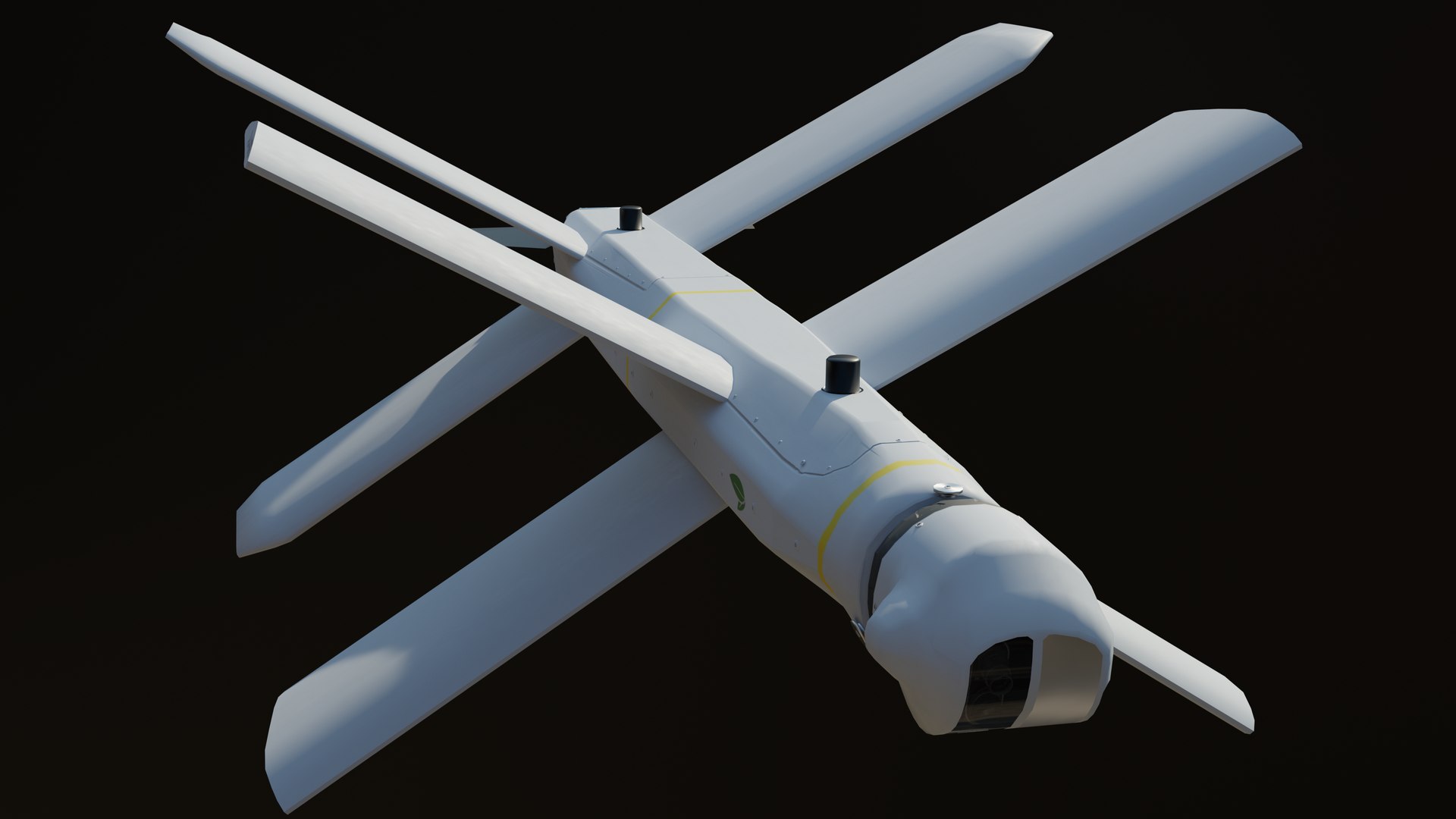 ZALA Lancet Kamikadze Drone Early Version 3D - TurboSquid 1999426