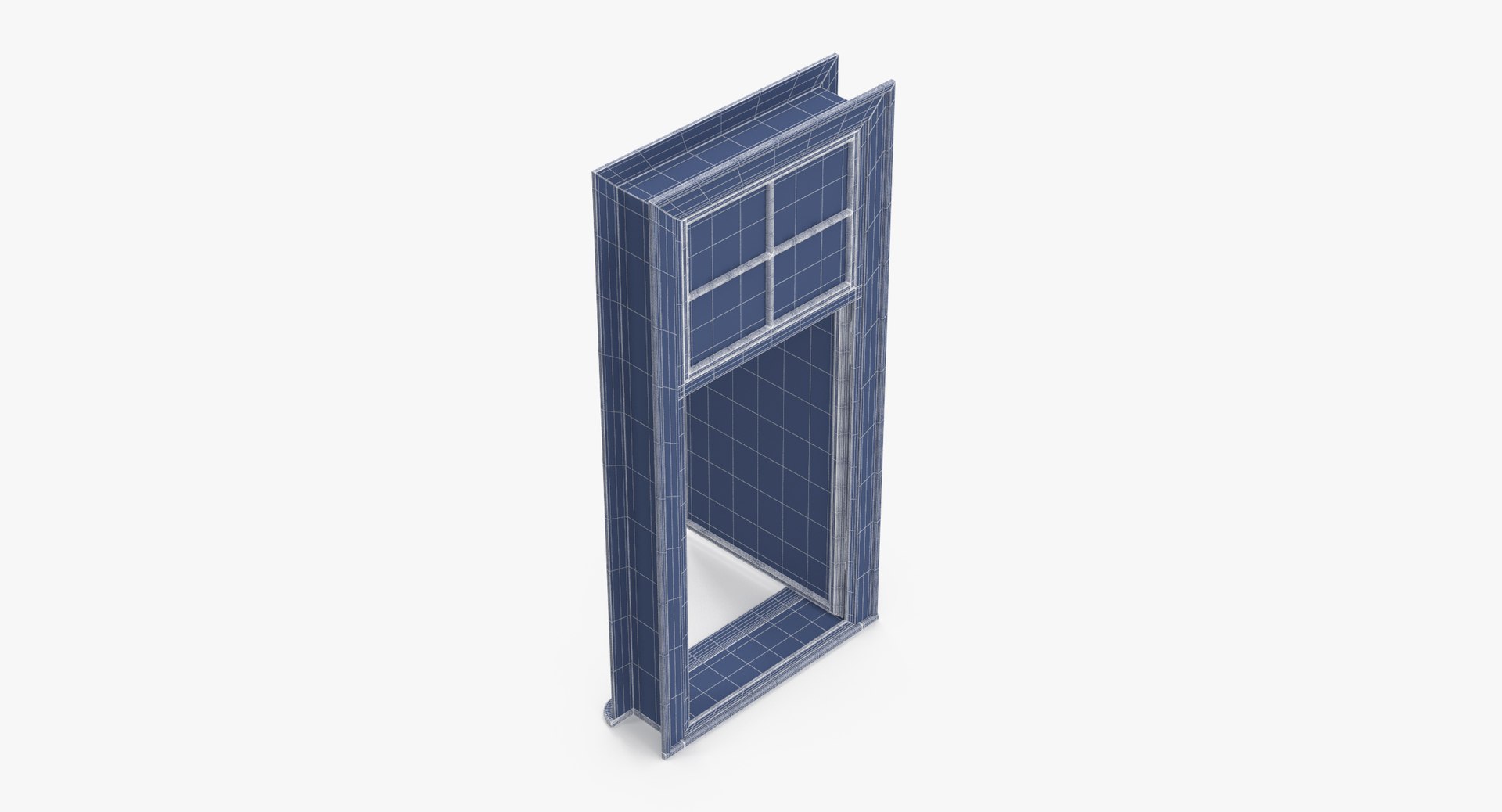 Classic Window 03 Open 3D Model - TurboSquid 1214432