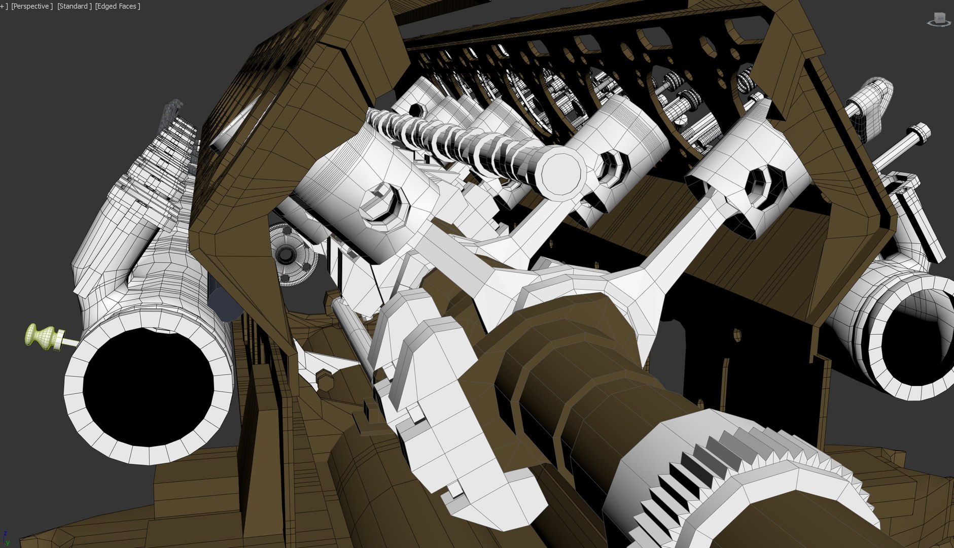 3D yacht marine engine - TurboSquid 1356125