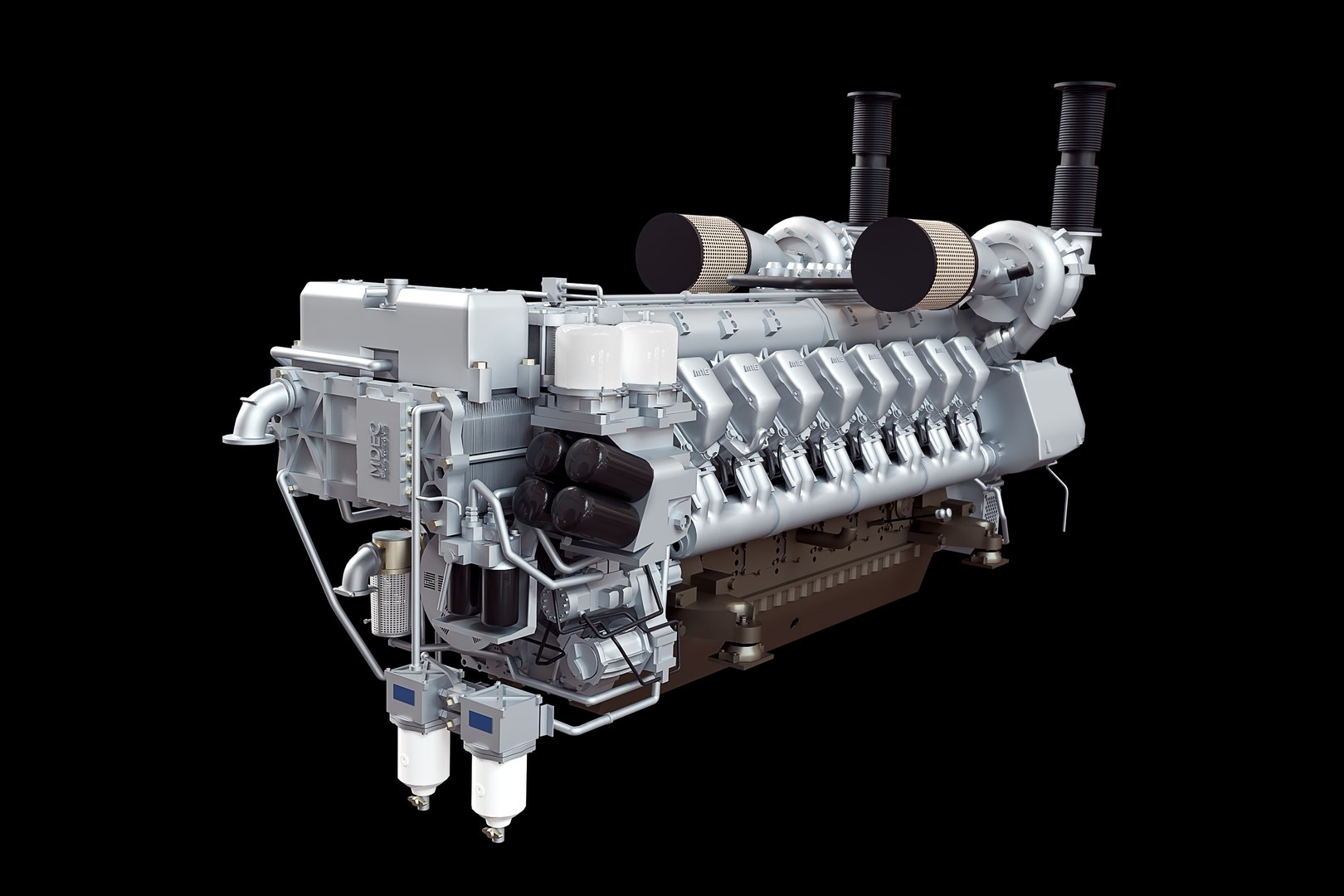3D yacht marine engine - TurboSquid 1356125