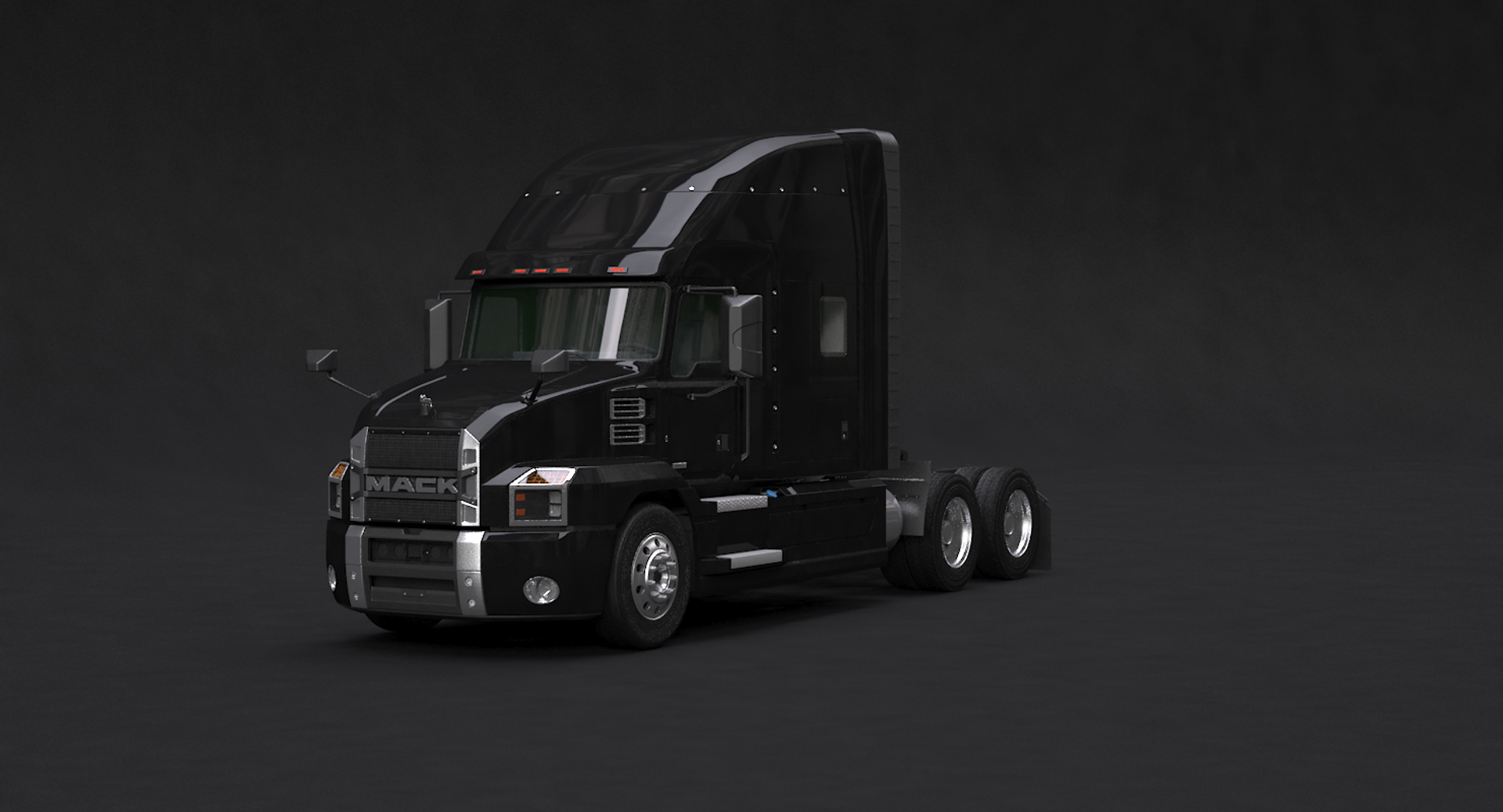 Mack Anthem Sleeper Cab 3D Model - TurboSquid 1379542