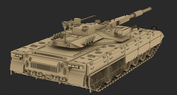 russian t14 armata battle tank 3d 3ds