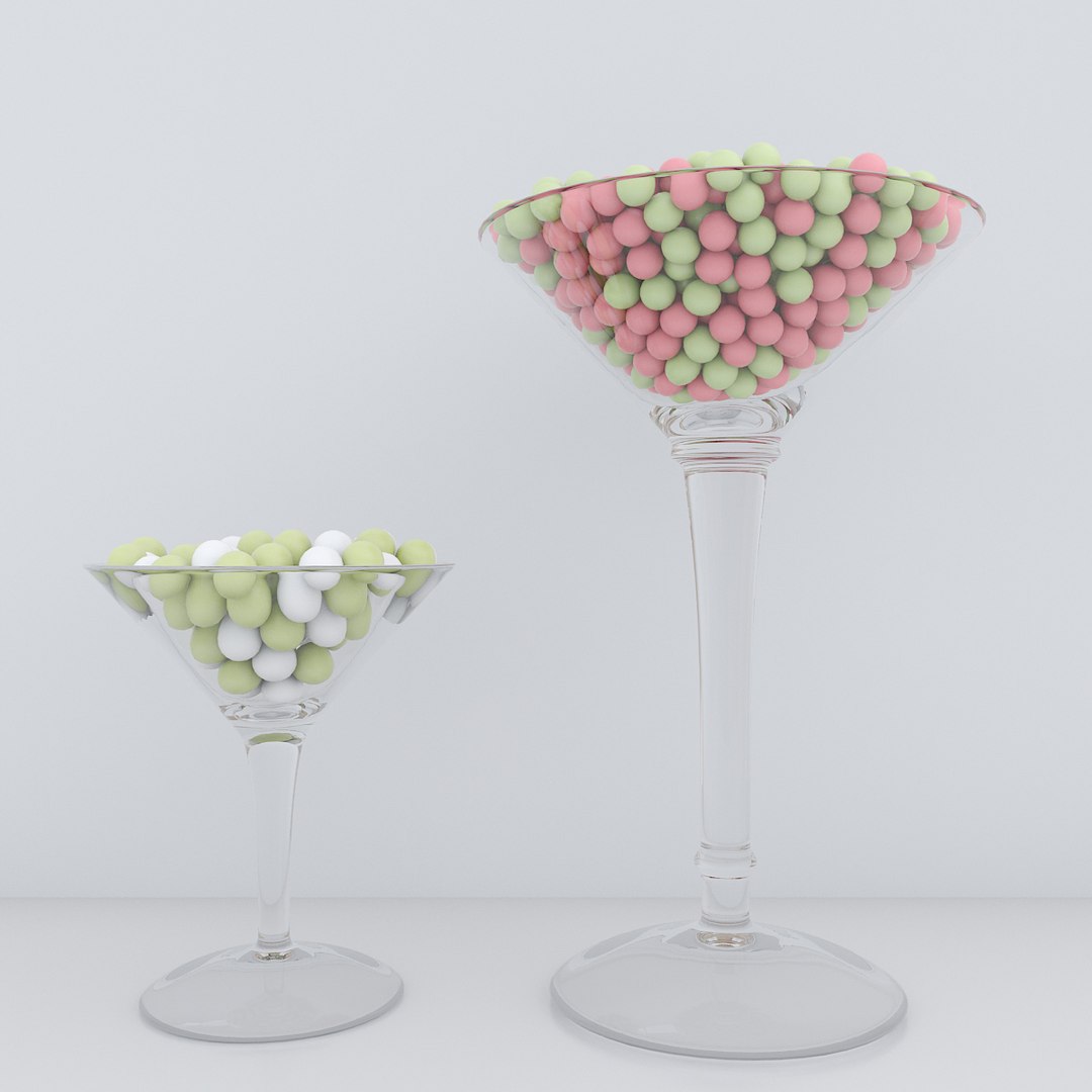 Polka Dots Candy Bar 3D Model - TurboSquid 1913475
