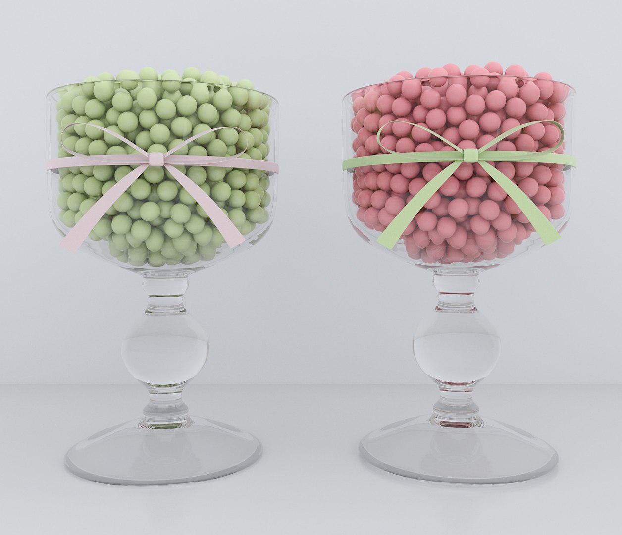 Polka Dots Candy Bar 3D Model - TurboSquid 1913475