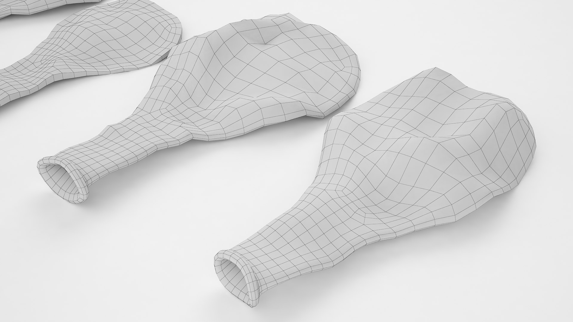 3D Flat Balloon Ball - TurboSquid 1474231